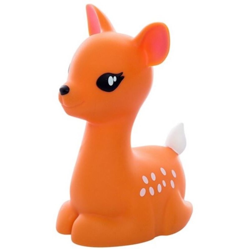 Lampa de veghe portabila pentru copii, Pui de caprioara, functioneaza ...