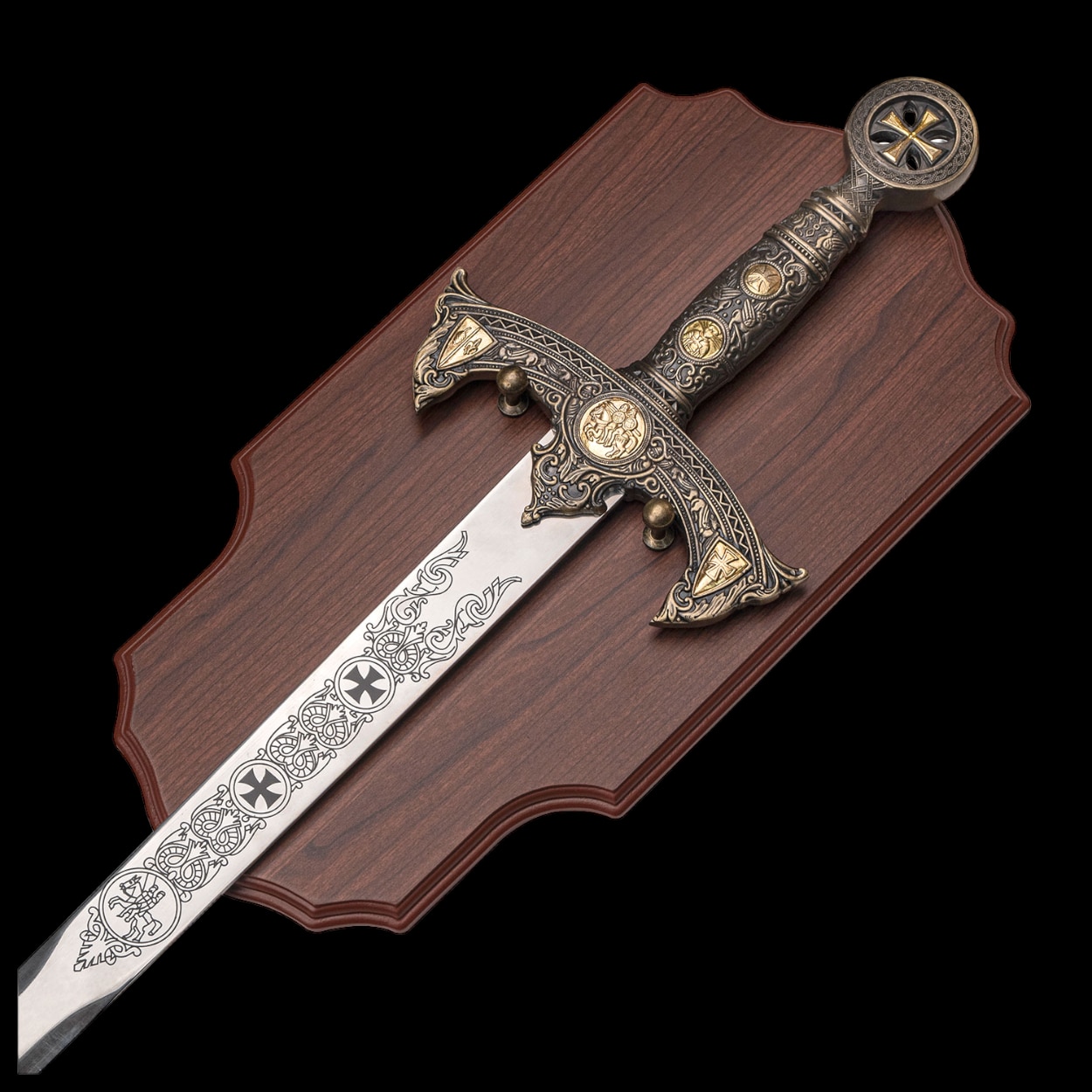 Sabie Templieri, cu Pandantiv, Otel Inoxidabil, 120 cm, C-94G - eMAG.ro