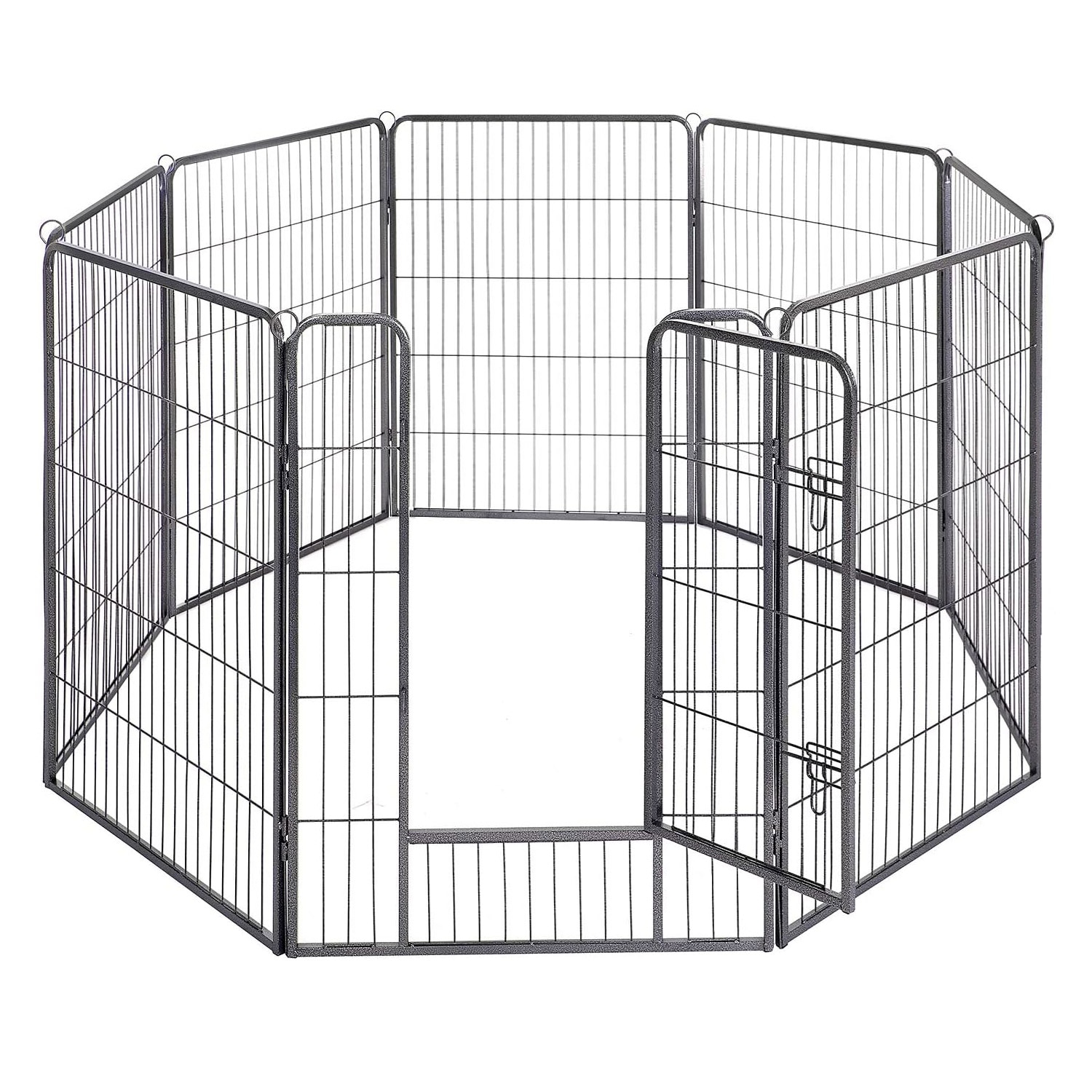 Tarc din panouri de fier pentru caini de talie foarte mare FEANDREA, cu ...