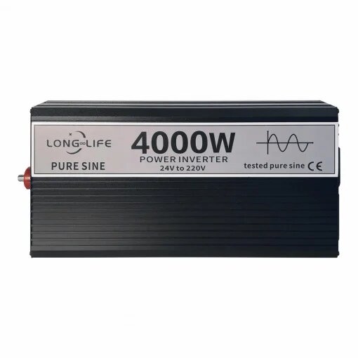 Invertor 4000 W, sinus pur, 24 V - 220 V, auto si sisteme panouri ...