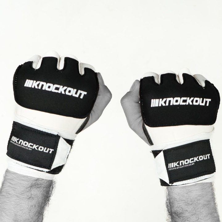 Bandaje Box Knockout GEL XXL - Alb - eMAG.ro