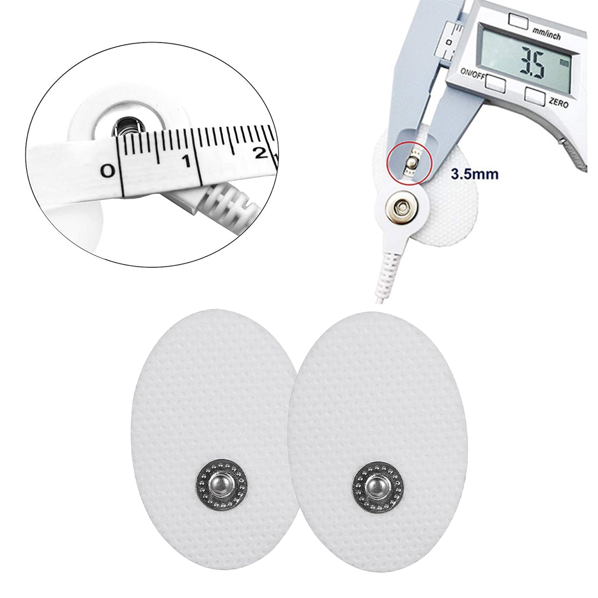 Set 20 electrozi cu gel, paduri autoadezive pentru aparat ...