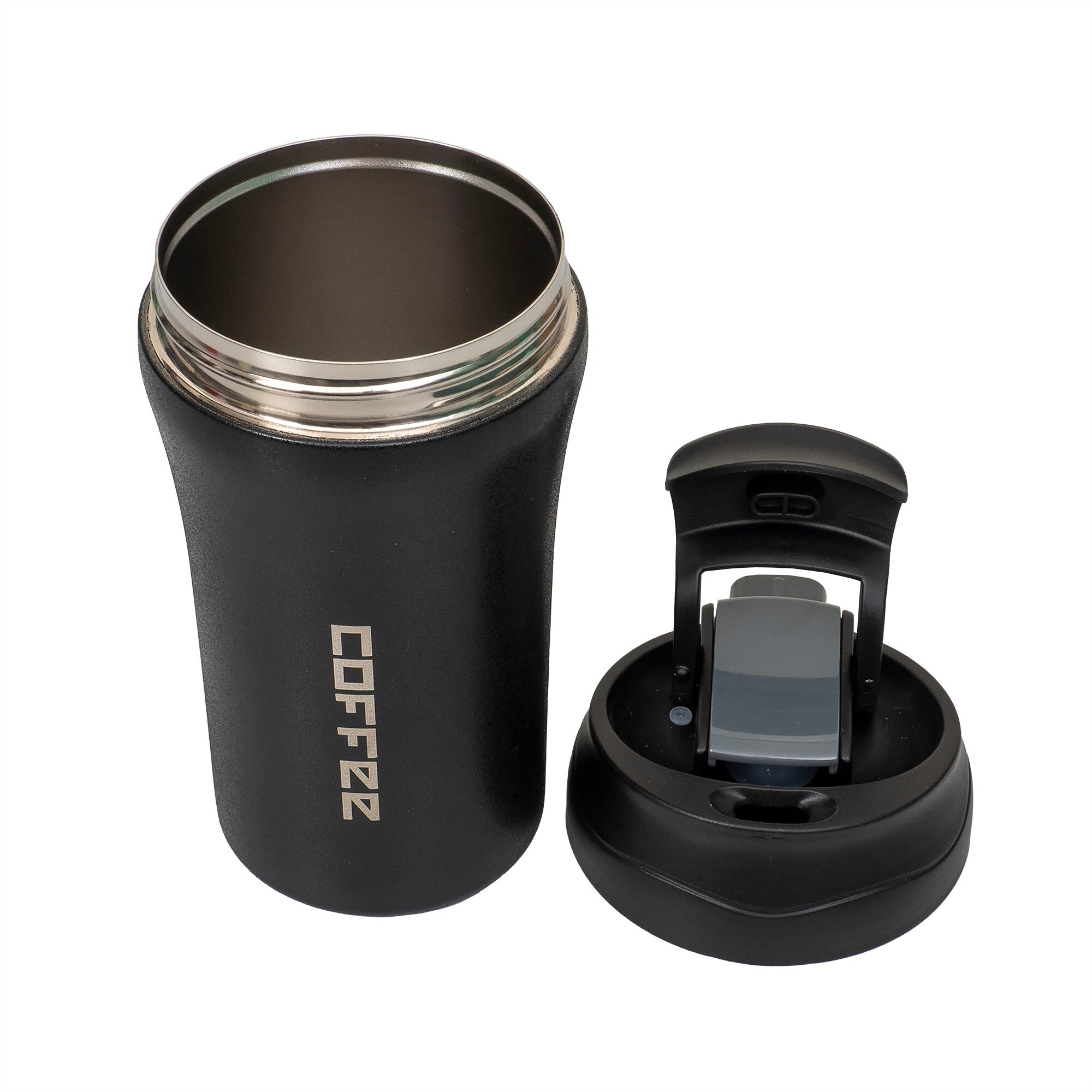 Termos interior inox, capacitate 400ml, inchidere ermetica si pai ...