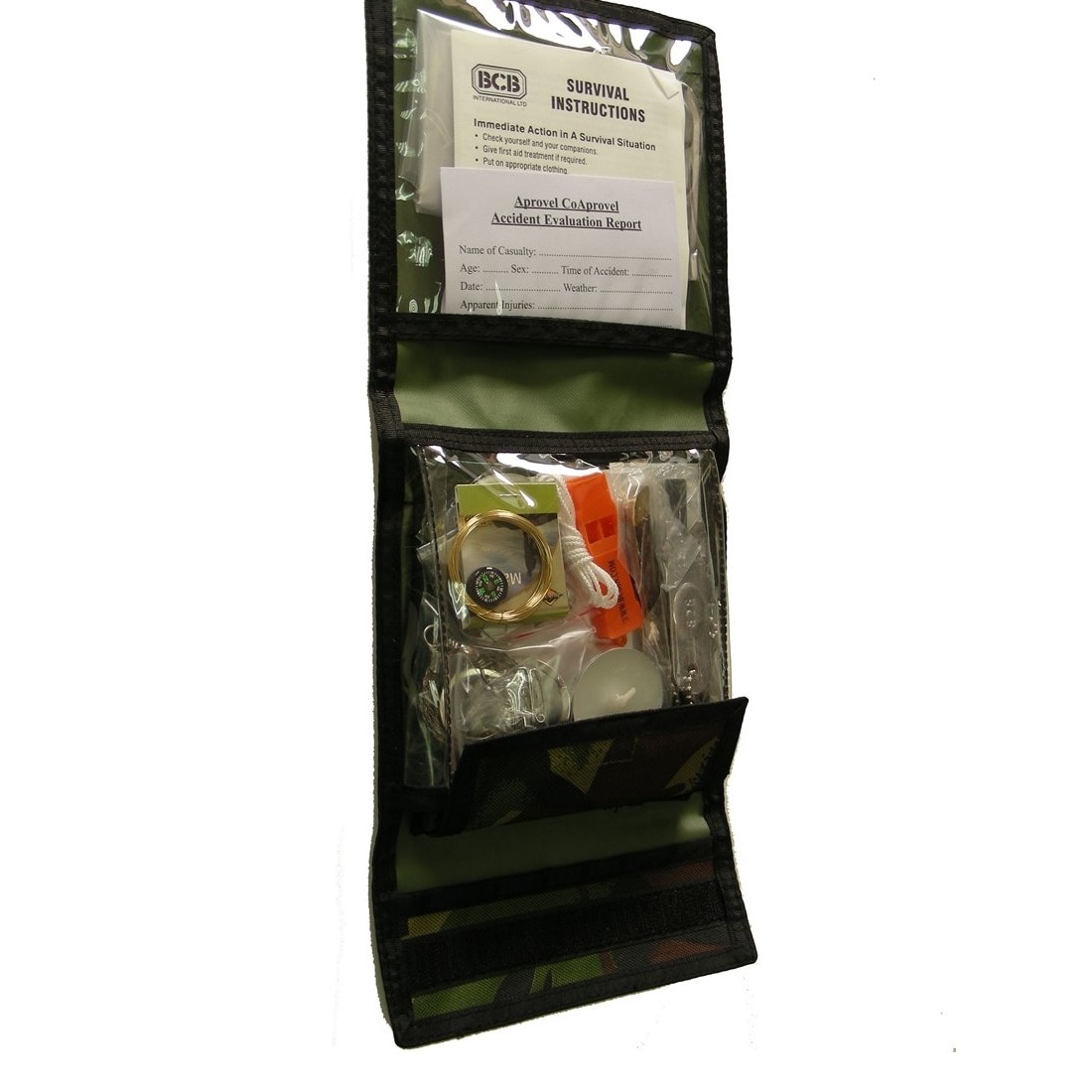 Kit NATO de supravietuire in padure BCB Survival Systems, in plic din ...