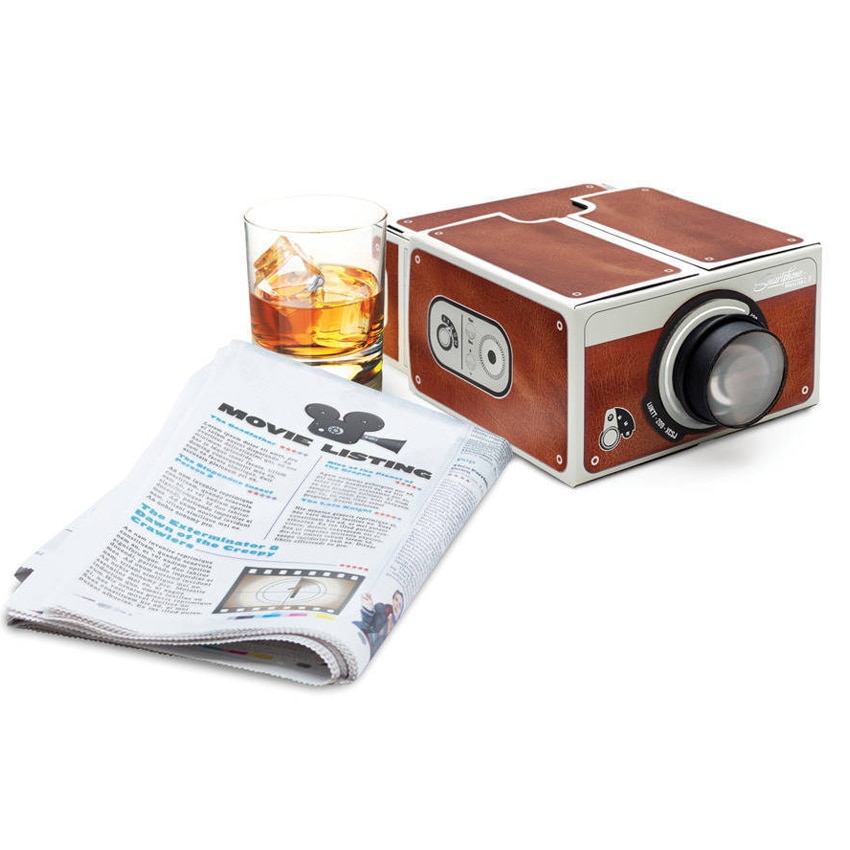 Mini proiector telefon mobil, Chucai, Cu Marire 8X, Carton, Fara ...