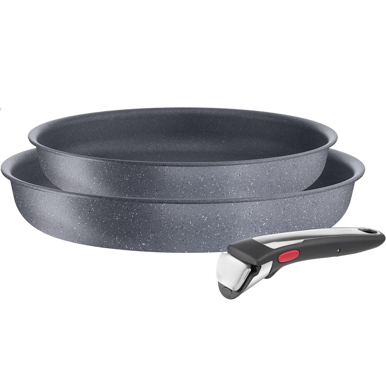Set 2 tigai Tefal Natural On, strat anti-aderent Mineralia+, maner ...