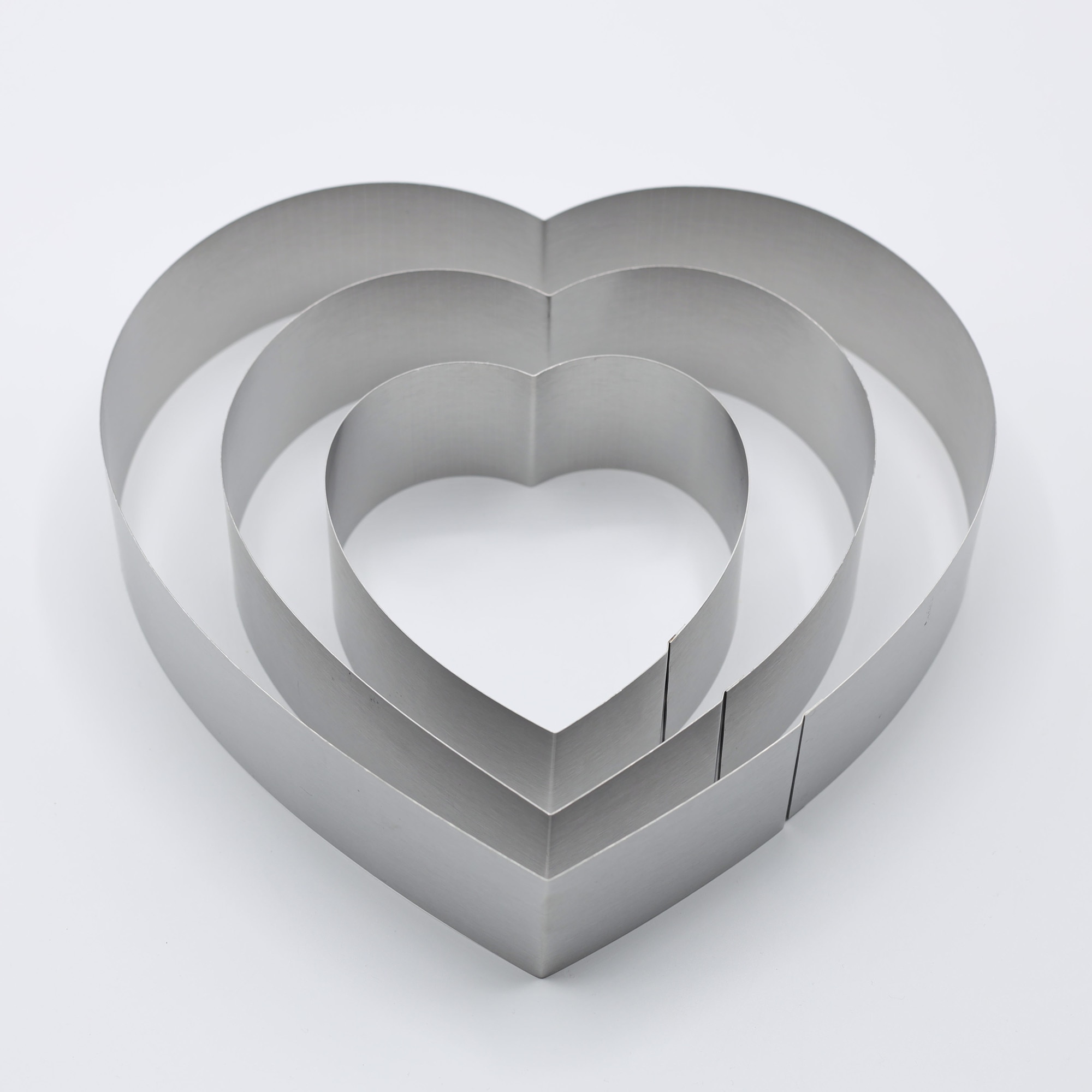 Set Forme Tort Inox - 3 Modele Festive (Mickey Mouse, Inima, Floare ...