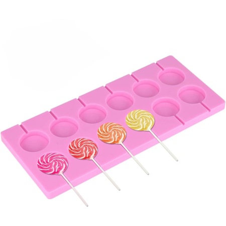 Forma din Silicon pentru 12 Acadele de Ciocolata, Jeleu, Zahar ...