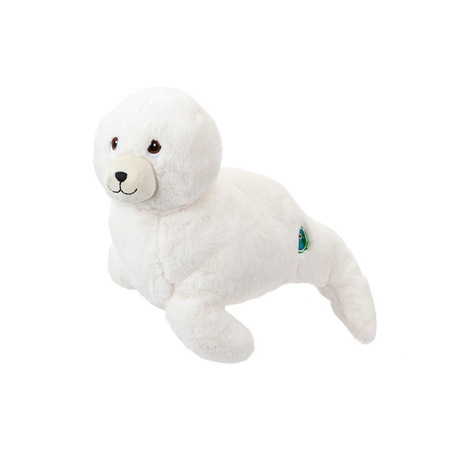 Jucarie Plus Foca Alba, 28 cm - eMAG.ro