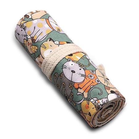 Penar Chucai, Model pisici, Panza, 82 x 20 cm, Multicolor - eMAG.ro