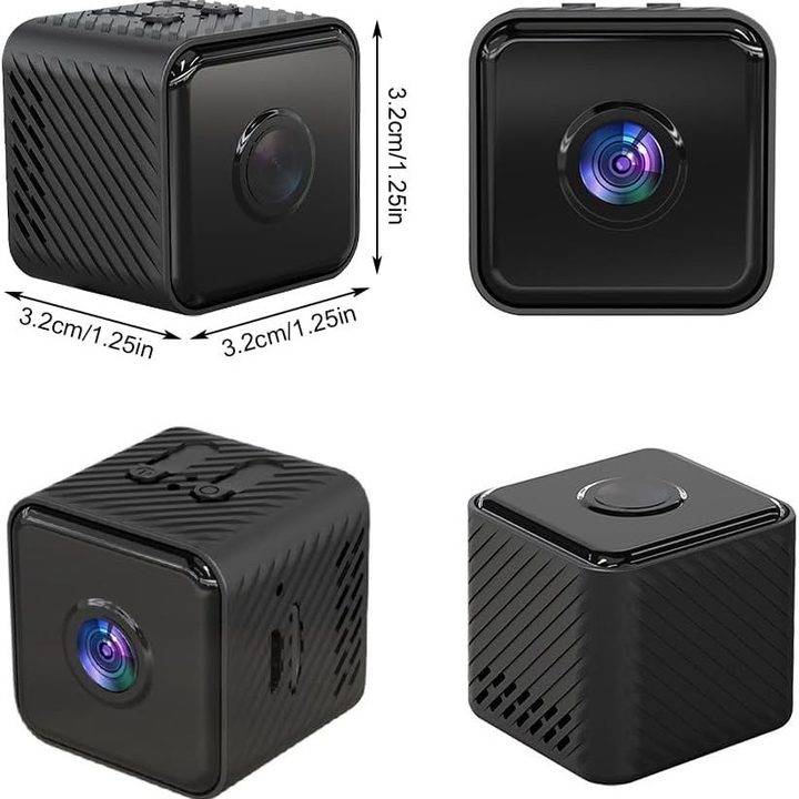Mini camera fara fir, 1080p WiFi Camera de securitate pentru acasa cu ...