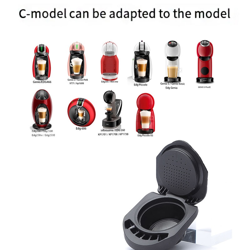 Adaptor reutilizabil Nespresso pentru capsule de cafea Dolce Gusto ...