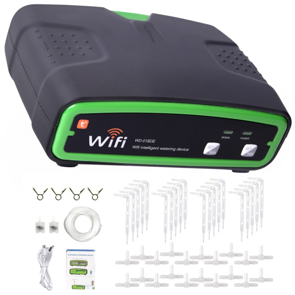 Kit de irigare la radacina plantelor, Florilor, WIFI, pentru 20 Ghivece ...