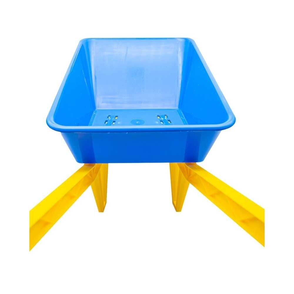 Set de Joaca pentru Copii, Roaba cu Unelte pentru Gradina, Albastru ...