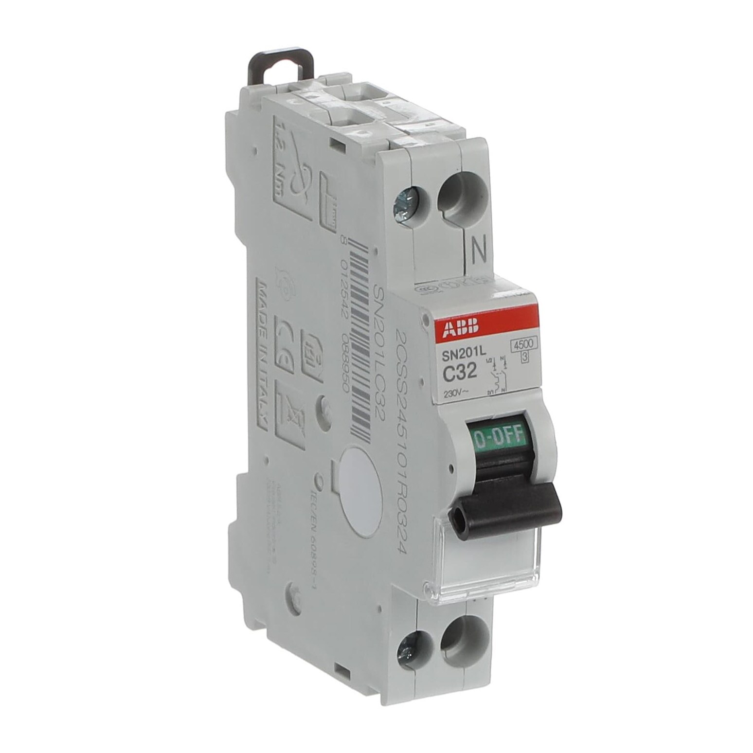 Siguranta electrica automata ABB 2CSS245101R0324, latime 1 modul, 4,5KA ...