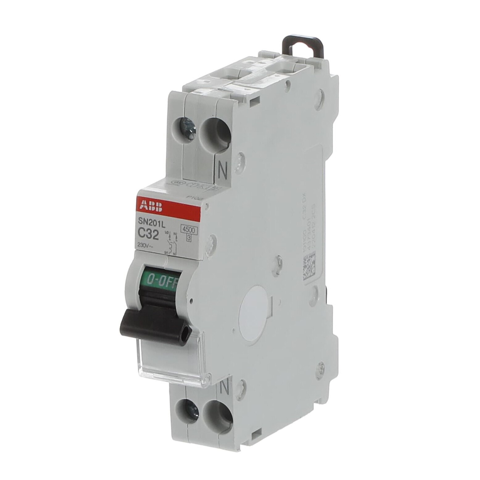 Siguranta electrica automata ABB 2CSS245101R0324, latime 1 modul, 4,5KA, 1P+N, caracteristica C ...