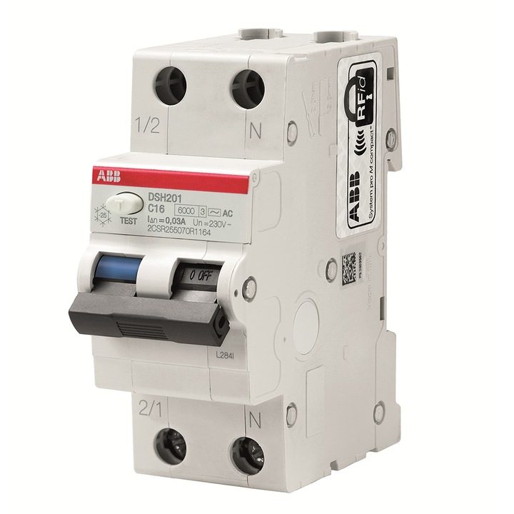 Siguranta electrica automata diferentiala ABB 2CSR255070R1324, RCBO ...