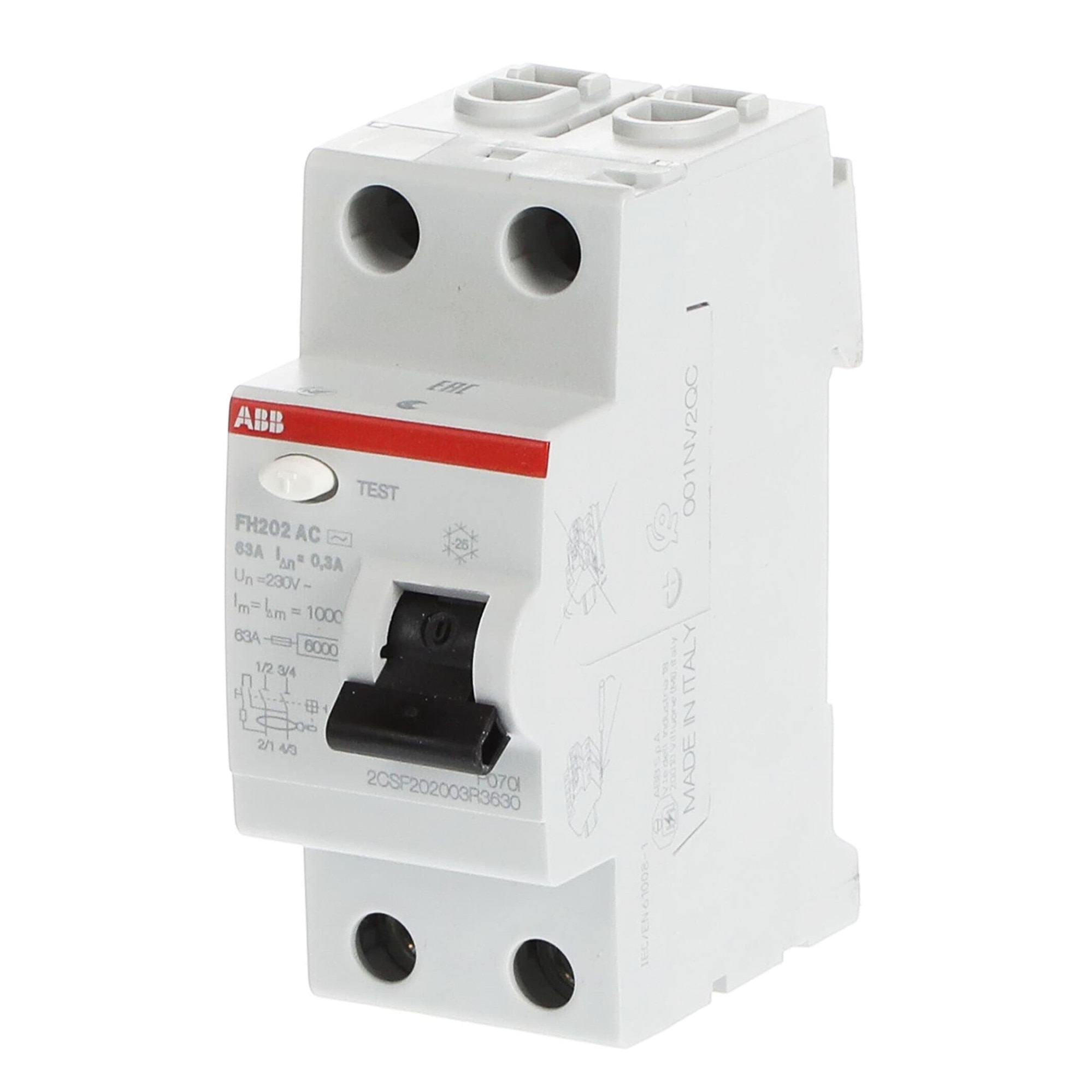 Siguranta electrica automata diferentiala ABB 2CSF202003R3630, RCCB ...