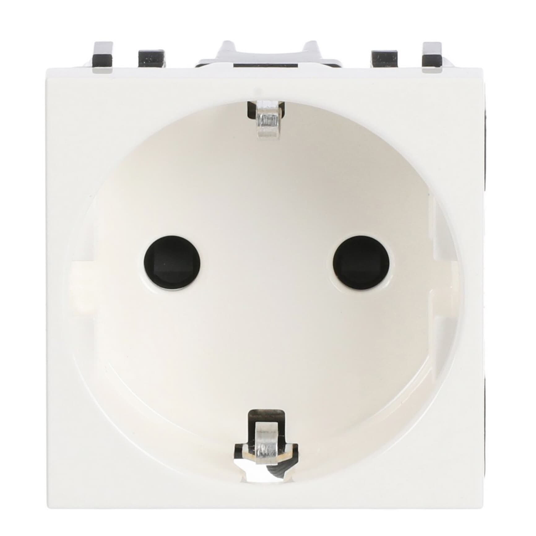 Priza simpla cu impamantare ABB Zenit 2CLA228800N1101, 2 module ...