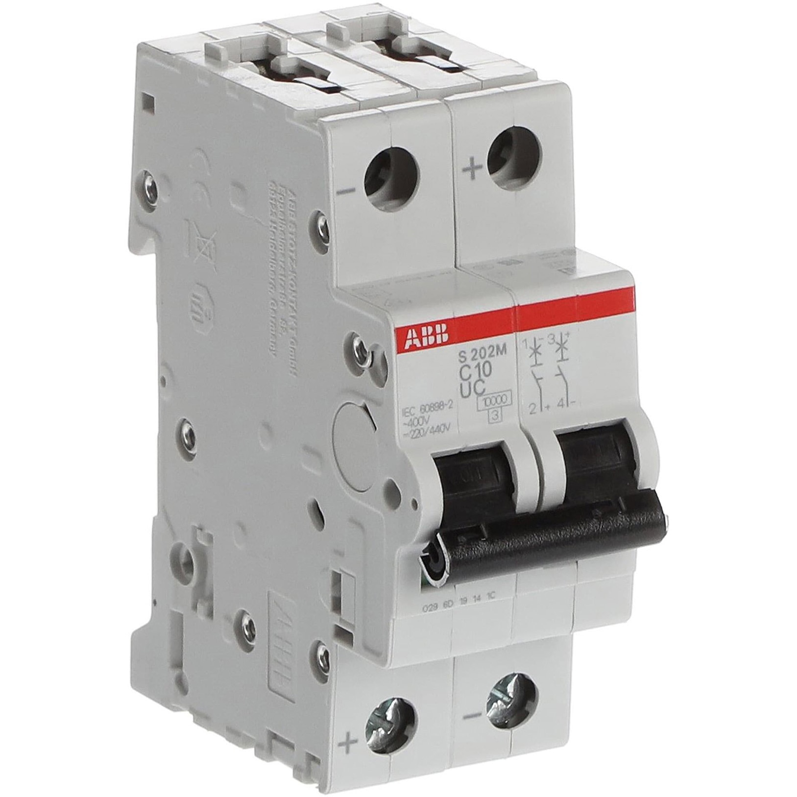 Siguranta electrica automata ABB 2CDS272061R0064, latime 2 module, 10KA ...