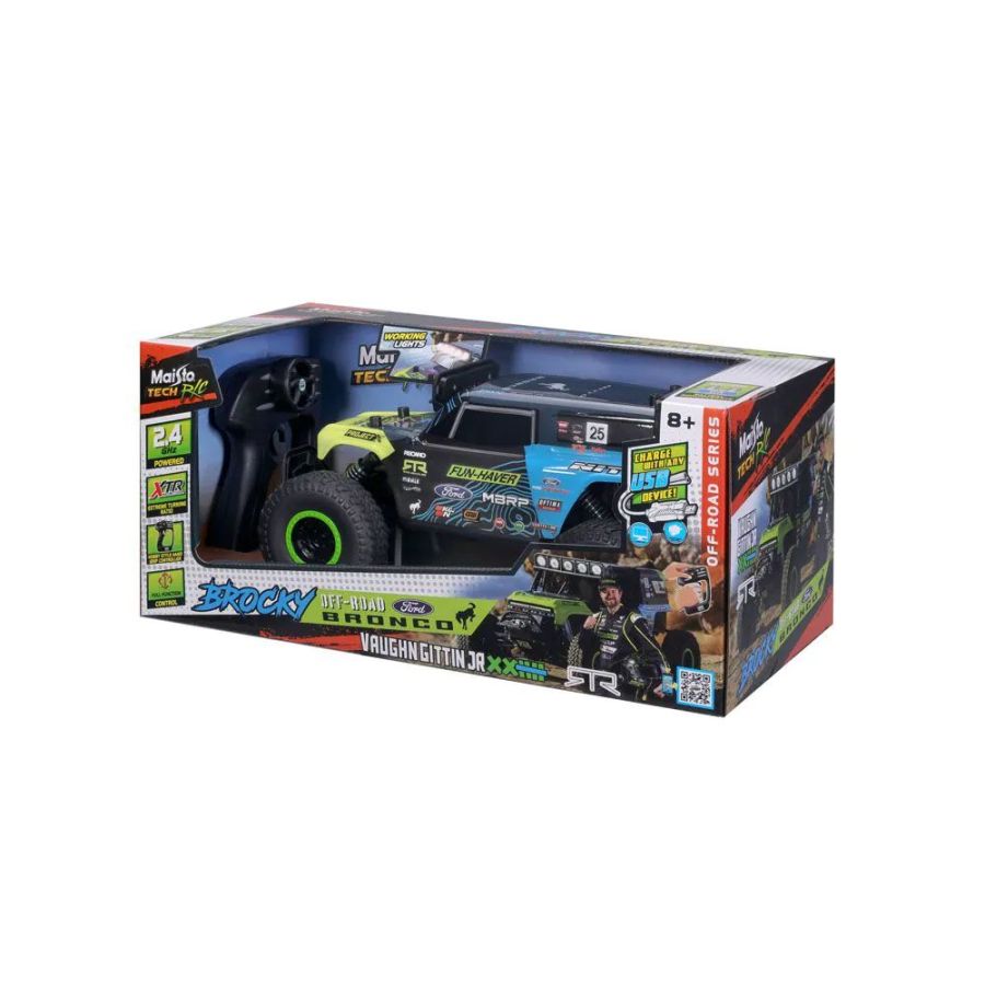Masina cu telecomanda Maisto Tech Jeep Ford Bronco Brocky Off Road ...