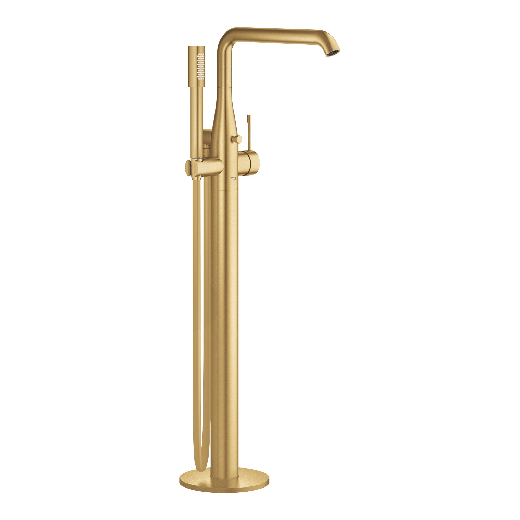 Baterie de cada Grohe Essence 23491GN1, montare pe podea, set dus ...