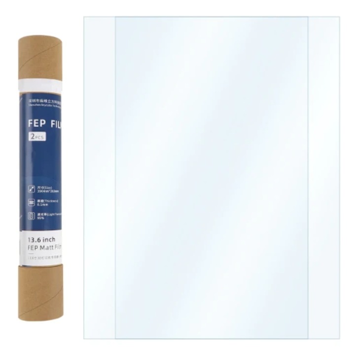 Folie FEP Anycubic Photon M3 Max de rezerva set 2 bucati - eMAG.ro