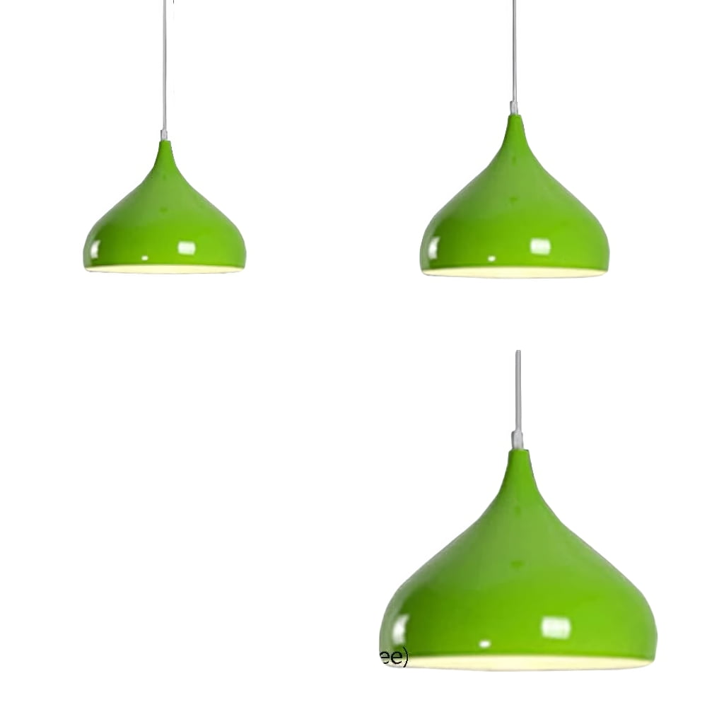 Lustra pentru bucatarie LuminiLux, Verde, 30cm, Metal, E27 - eMAG.ro