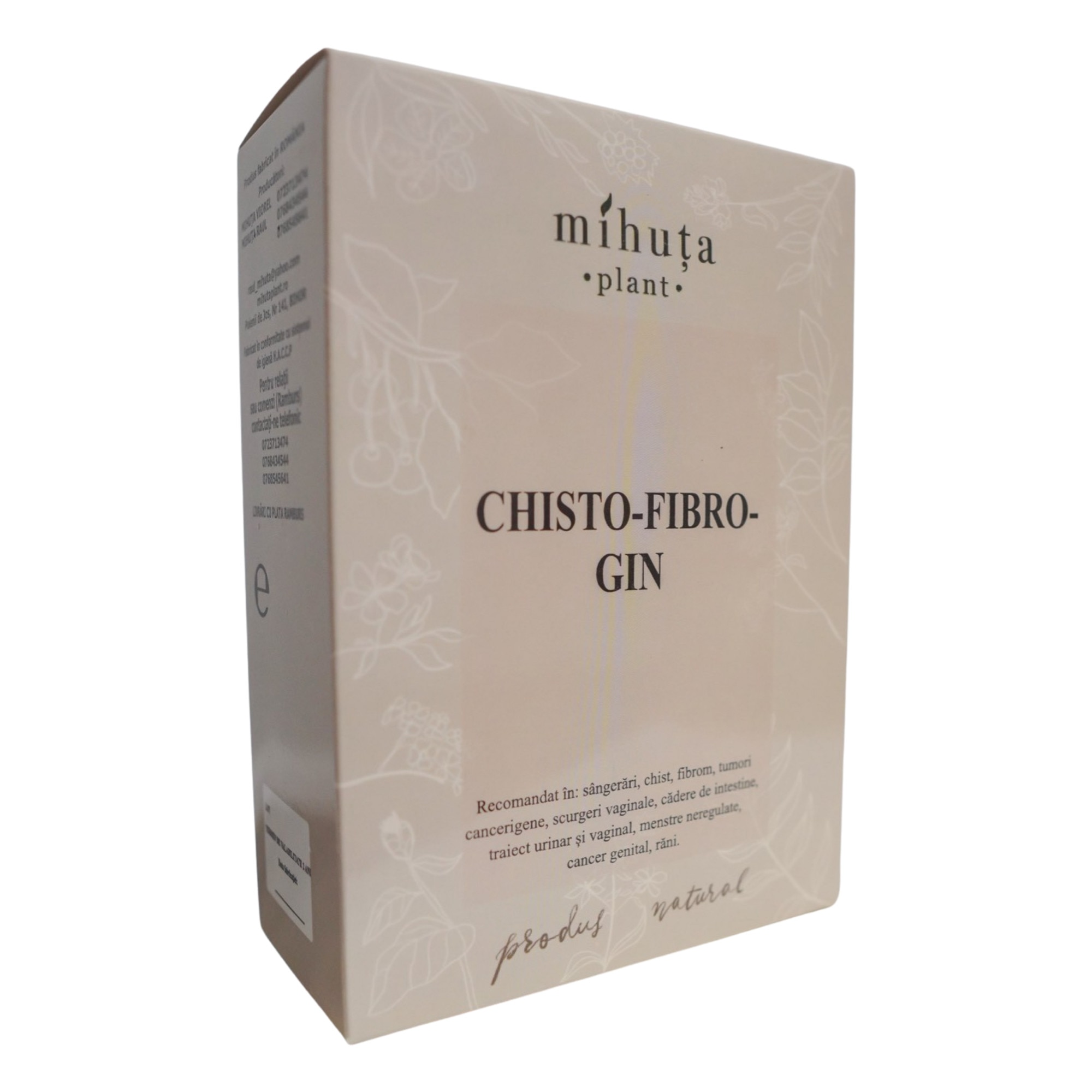 Ceai Chisturi ovariene, Mihuta Plant, Natural, 200 g - eMAG.ro