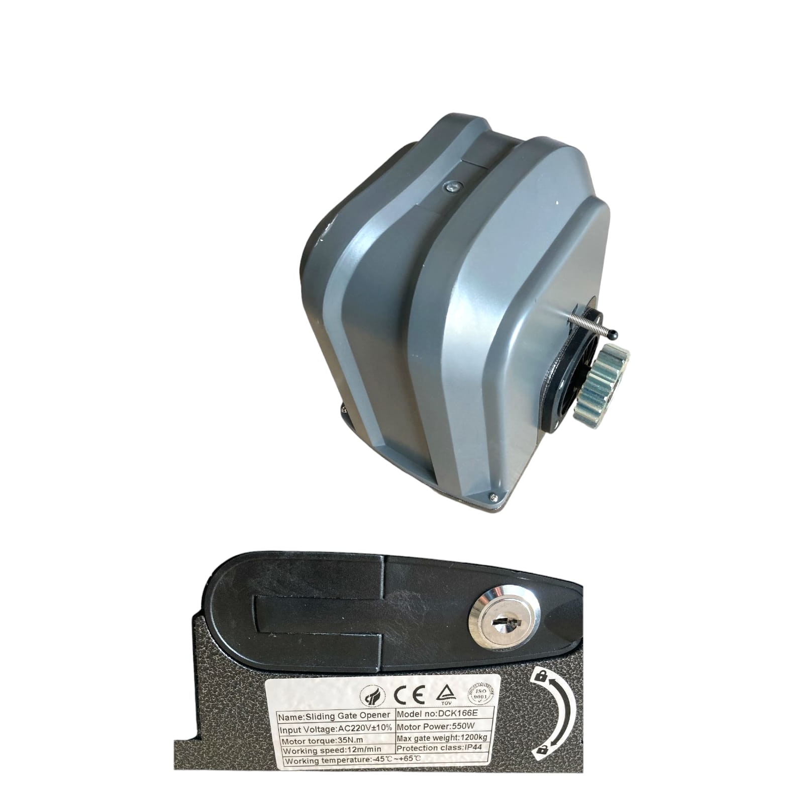 Motor pentru poarta culisanta DCK-166E - 550w, 1200kg, AVI-3805 - eMAG.ro
