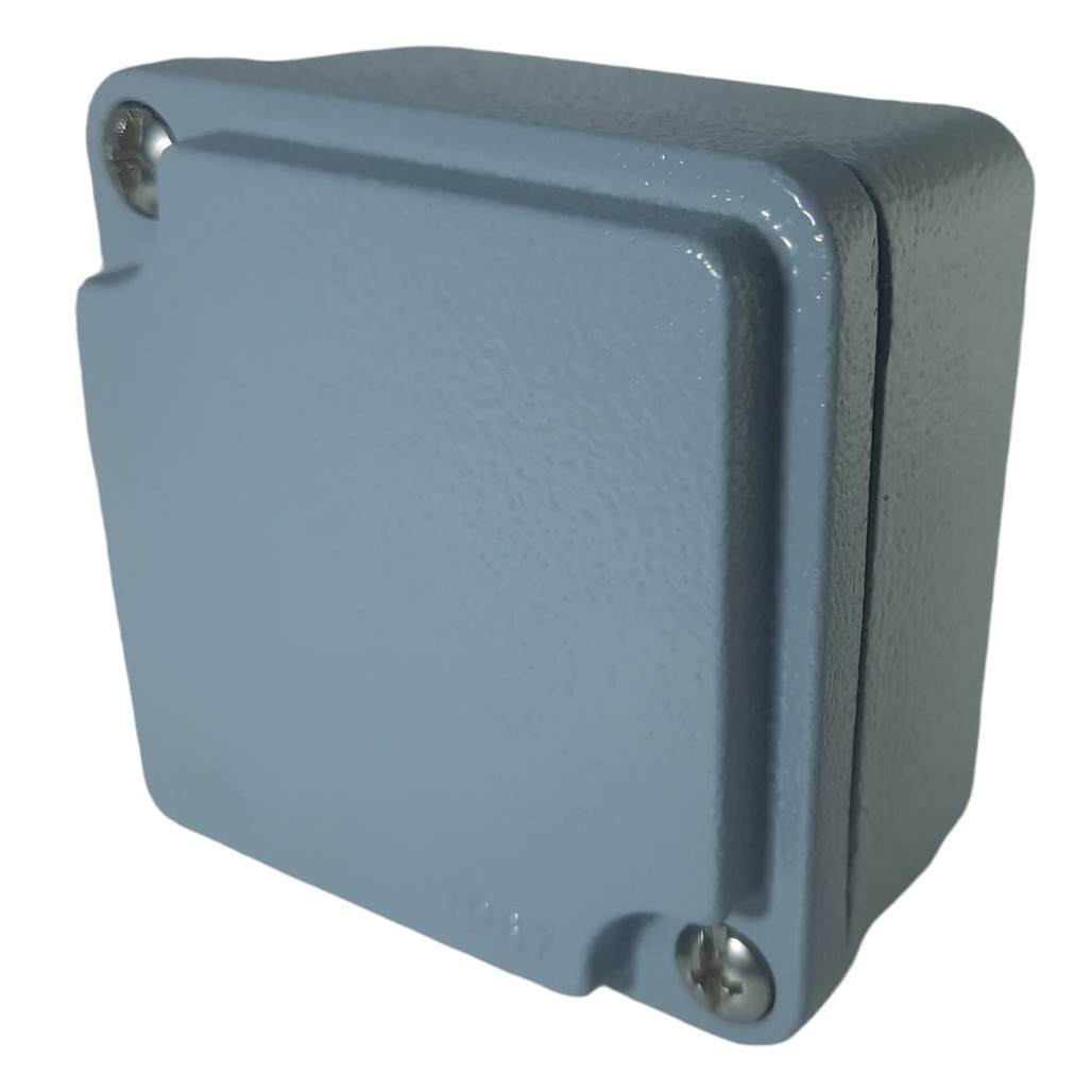 Doza distributie cutie jonctiune din aluminiu 65x65x40mm IP67 IK09 ...