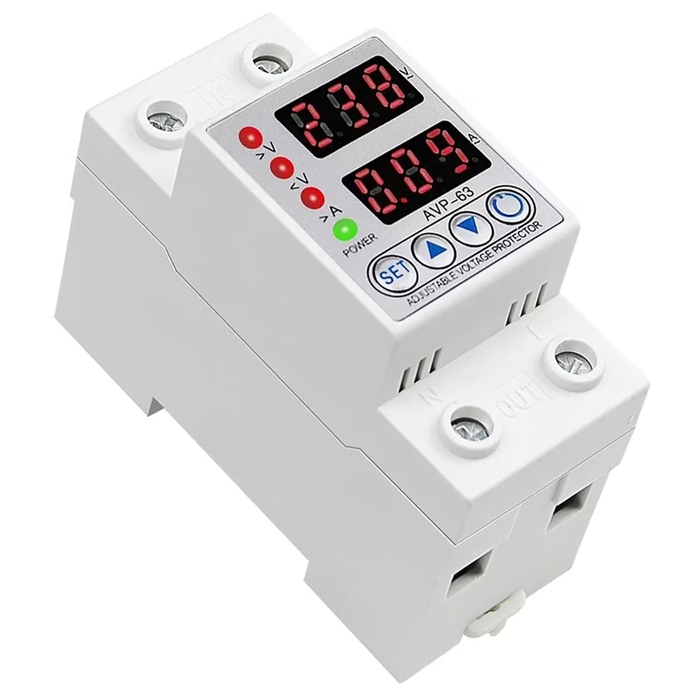 Releu monofazic si contor de energie, enkourakoko®, protectie supratensiune si suprasarcina ...