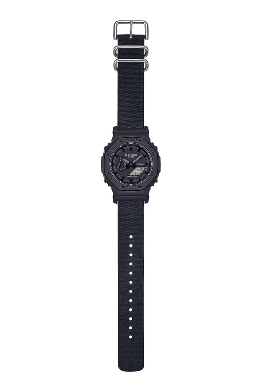 Casio, Унисекс часовник G-Shock със смесен дисплей, Черен - eMAG.bg