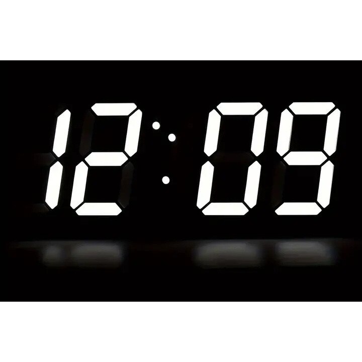 Ceas digital cu led 3d - eMAG.ro