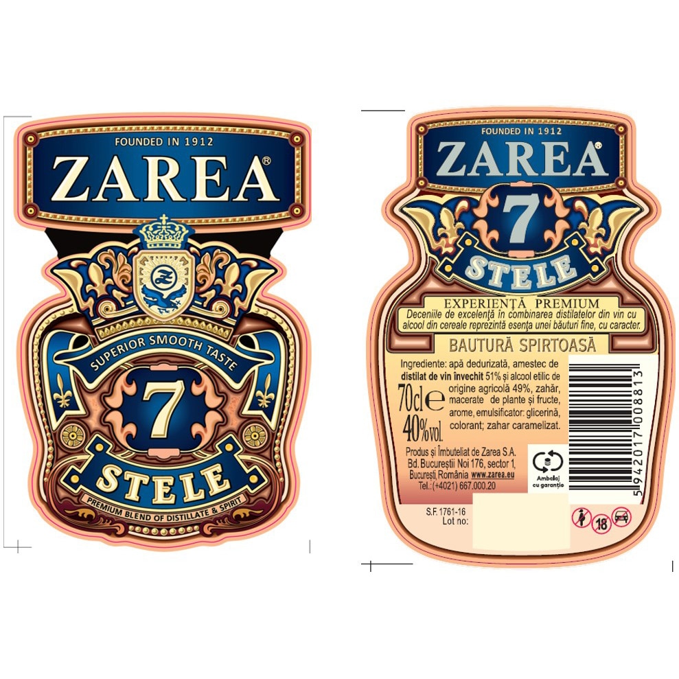 Zarea 7 Stele 40% 0.7L - eMAG.ro