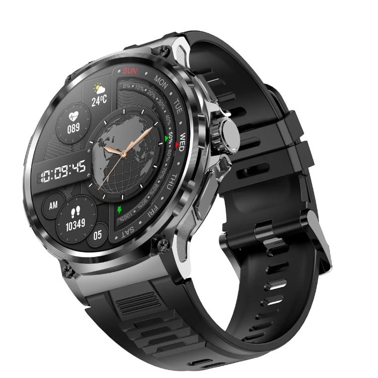 Ceas smartwatch barbati LUMAUDiO®️ Zentime, inteligent, Autonomie 10 ...