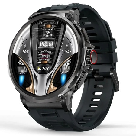 Ceas Smartwatch barbati LUMAUDiO ZenTIME, Preluare apeluri, Autonomie ...