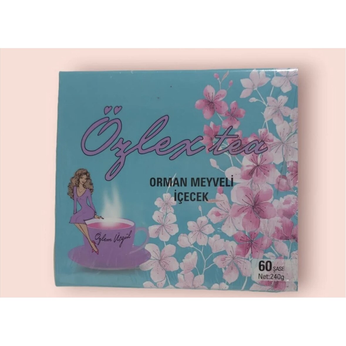 Ceai de slabit detox Ozlex Tea turcesc cu aroma de fructe de padure 60 ...