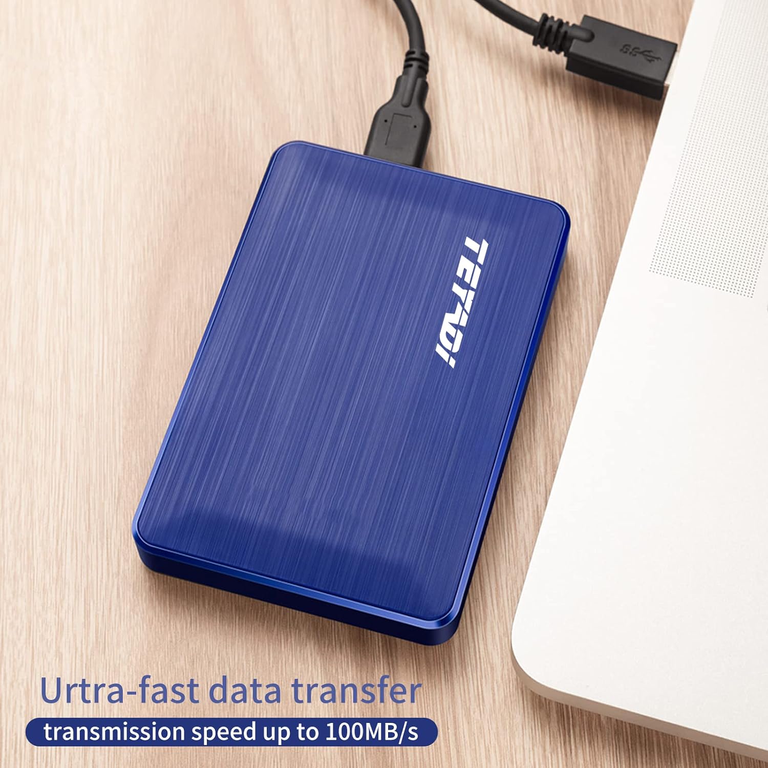 HDD extern Teyadi Expansion USB 3.0, 1TB, Albastru - eMAG.ro