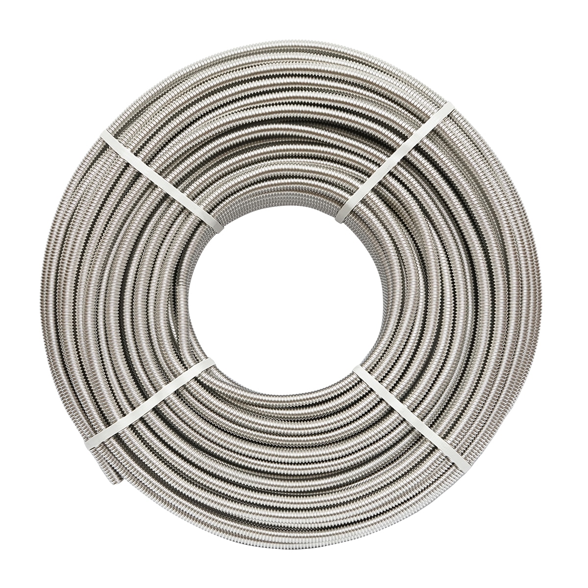 Rola 100m teava inox flexibila, gofrata DN16 pentru instalatii solare ...