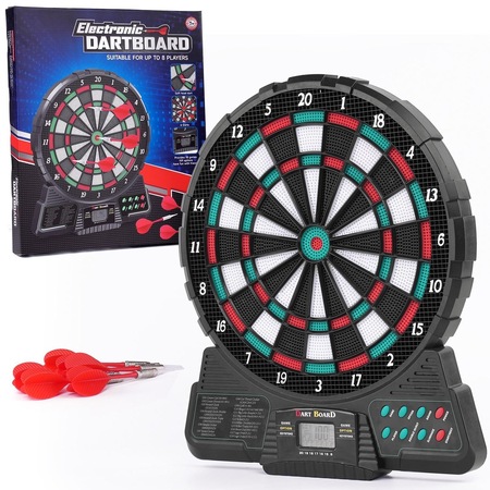 Set darts, Electric, 1-8 Jucatori, Multicolor - eMAG.ro