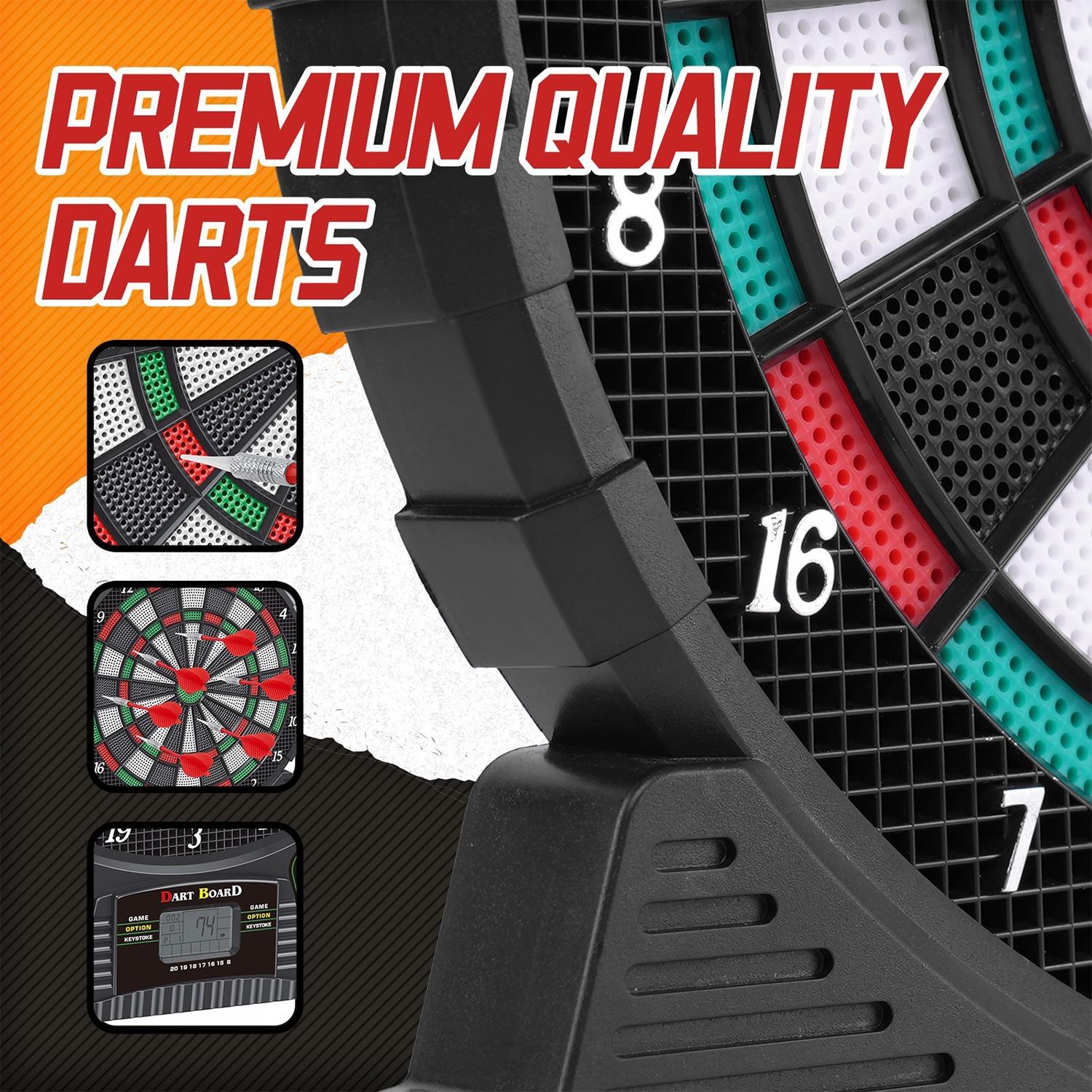 Set darts, Electric, 1-8 Jucatori, Multicolor - eMAG.ro