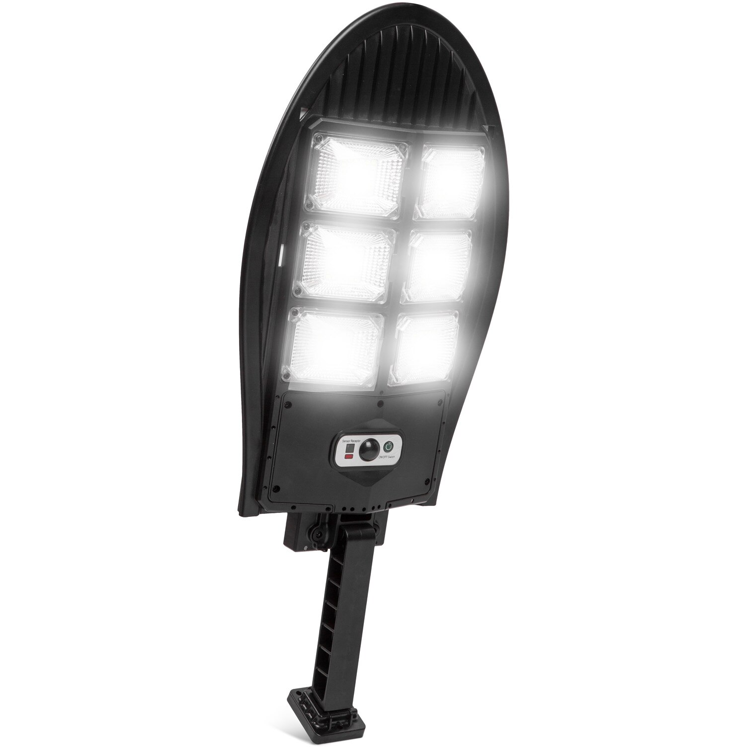 Phenom 55291A napelemes LED fali lámpa, utcai típusú, távirányítóval ...