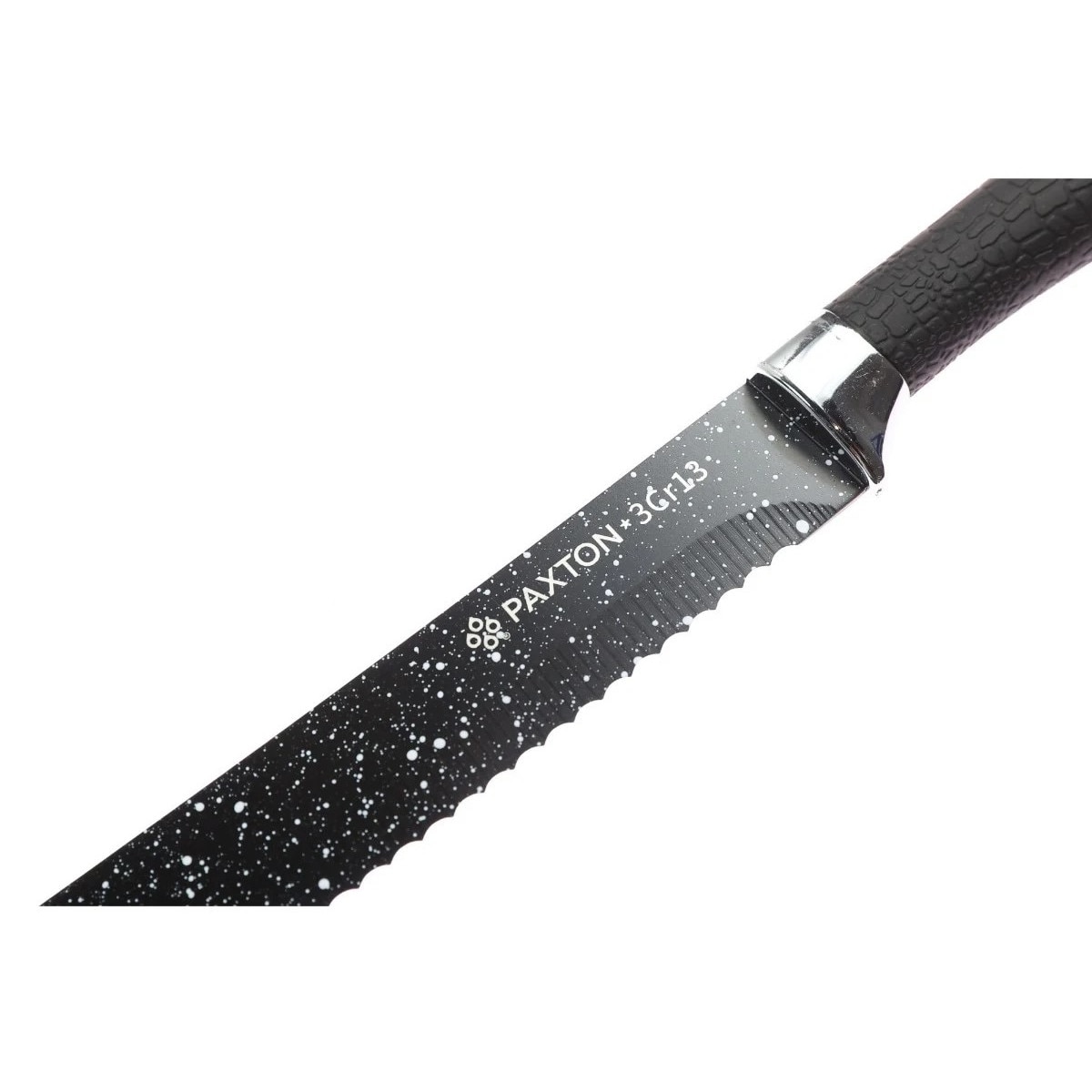 Set 6 ustensile bucatarie, fabricate din inox, culoare maner negru ...