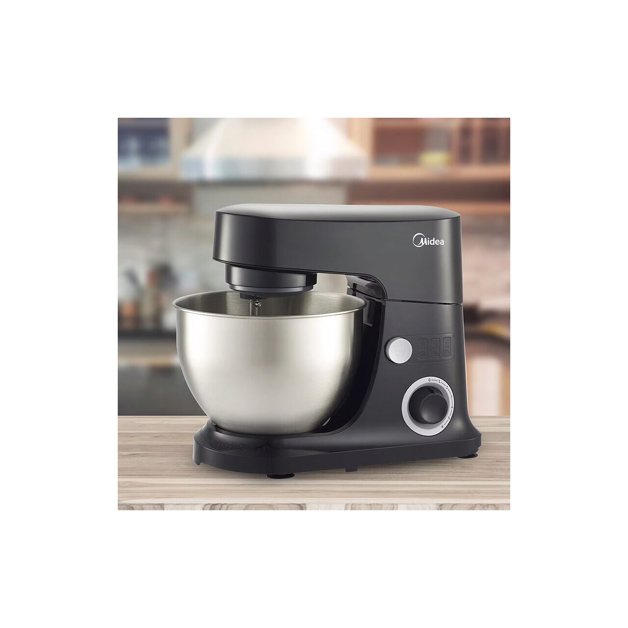 Mixer cu bol, putere 600 W, 6 trepte de viteza, functie turbo, vas inox ...