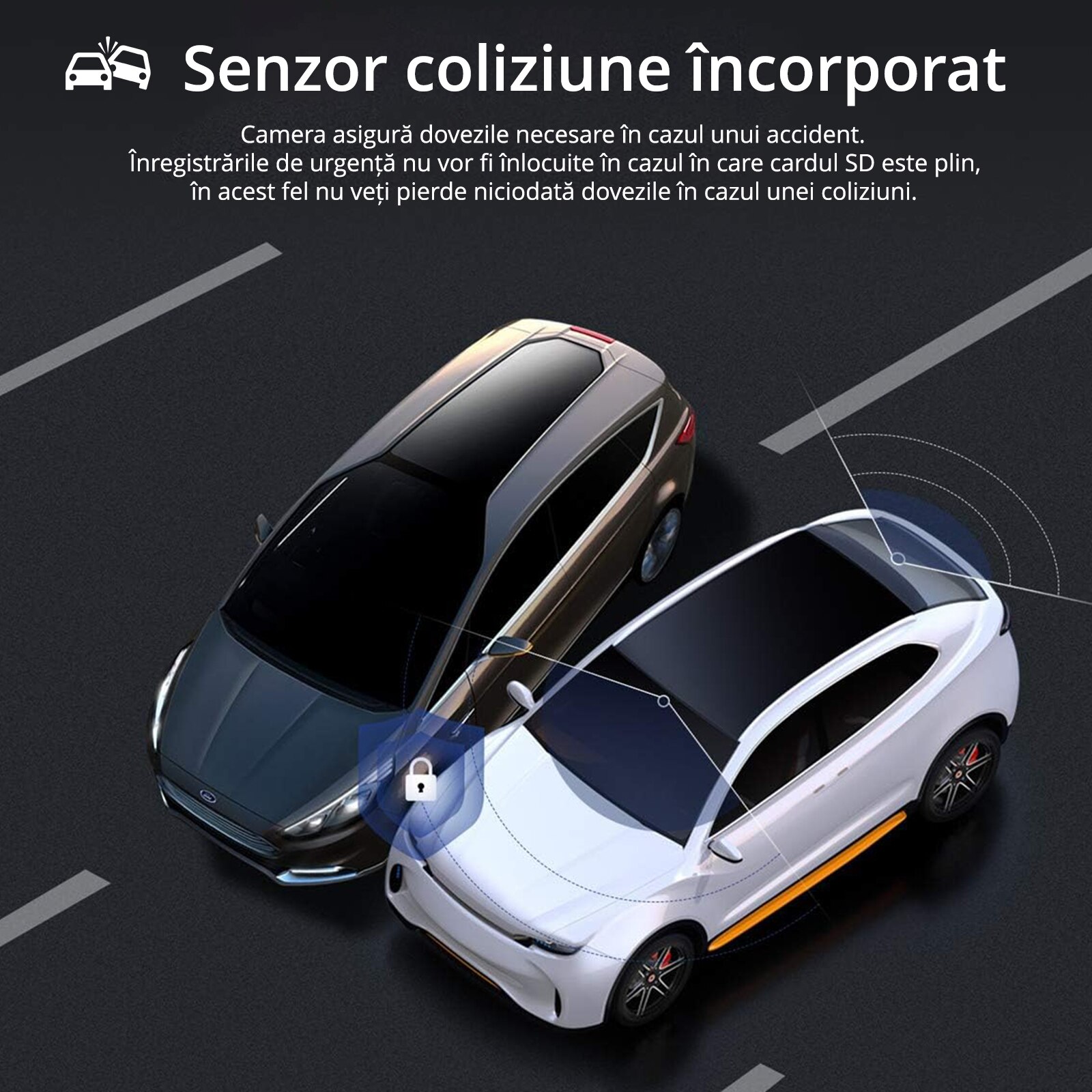 Camera Auto DVR Xenomo® DRIVE-X, Camera de bord ultracompacta, FULL HD ...