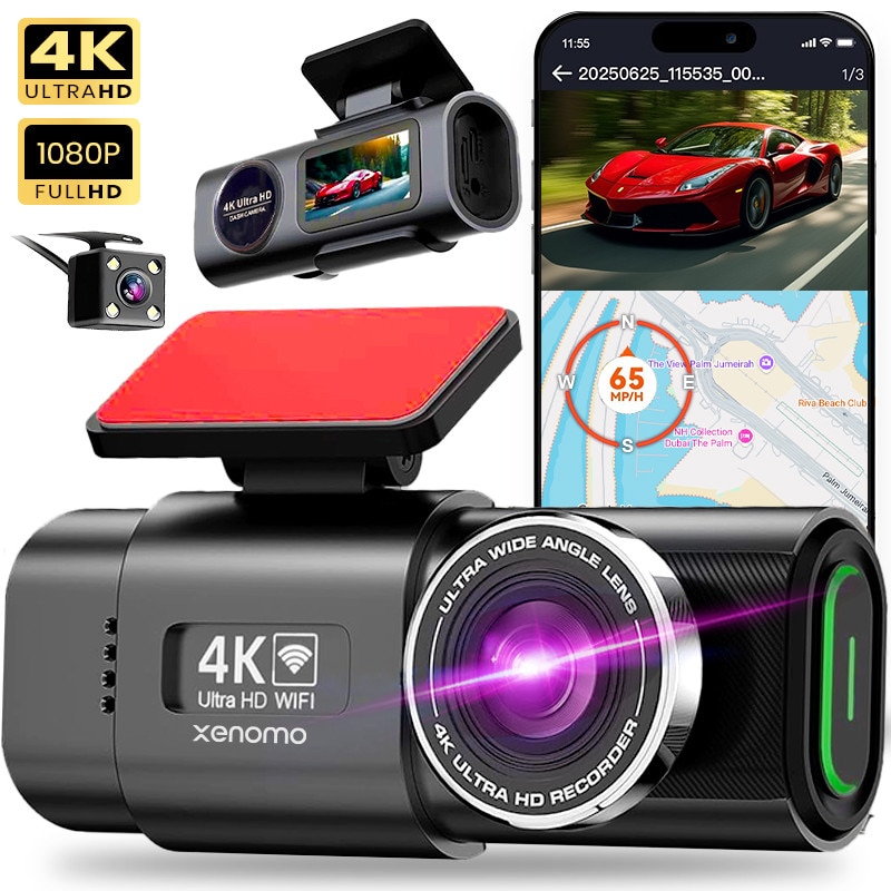 Camera Auto DVR Xenomo® ROAD-X, Camera de bord ultracompacta, FULL HD ...