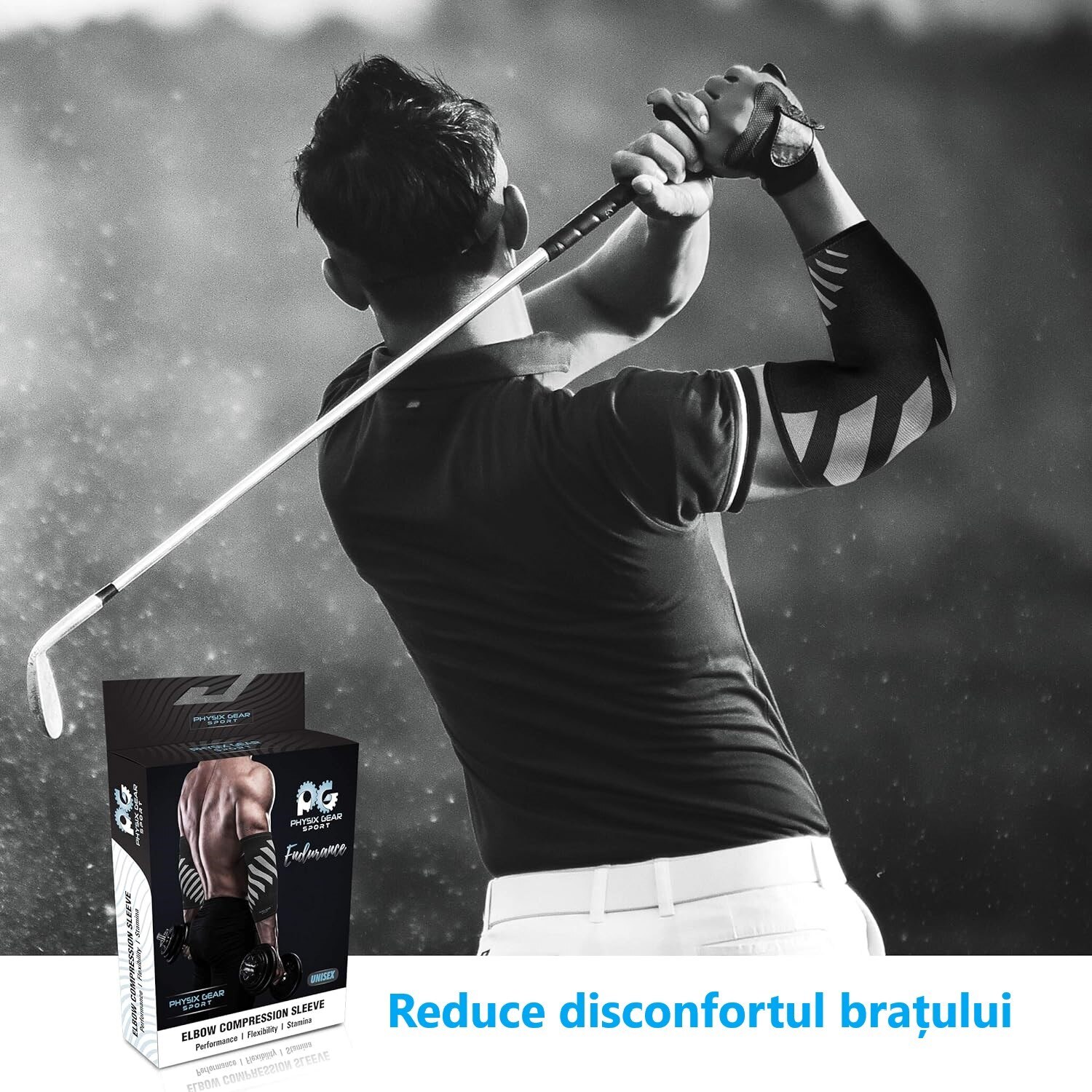 Cotiera elastica de compresie profesionala pentru protectie, marimea S ...