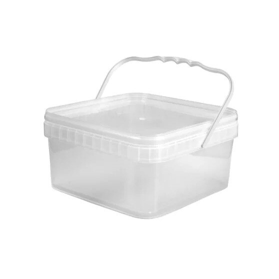 Set galeata patrata cu capac sigilat, 6 buc, 10 L - eMAG.ro