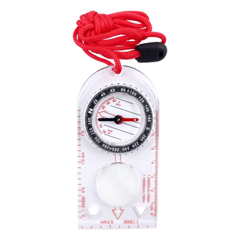 Busola magnetica, LLWL, Acril, Alb - eMAG.ro